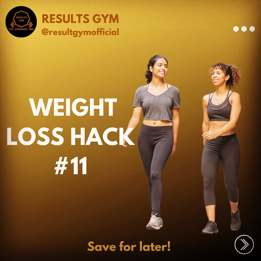 Weight Loss Hack #11 Get out walking – Results Gym